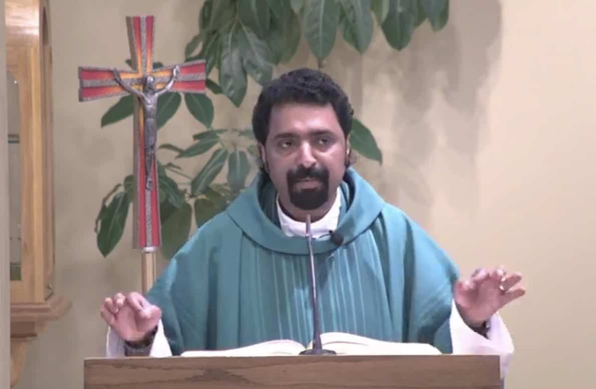 Fr Joby Pulpit | St. Pius X Catholic Church