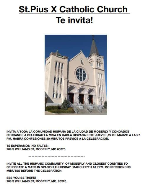 Spanish Mass | St. Pius X Catholic Church